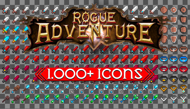Rogue Adventure 1000+ Icons Pack – KOMODO Plaza (US)