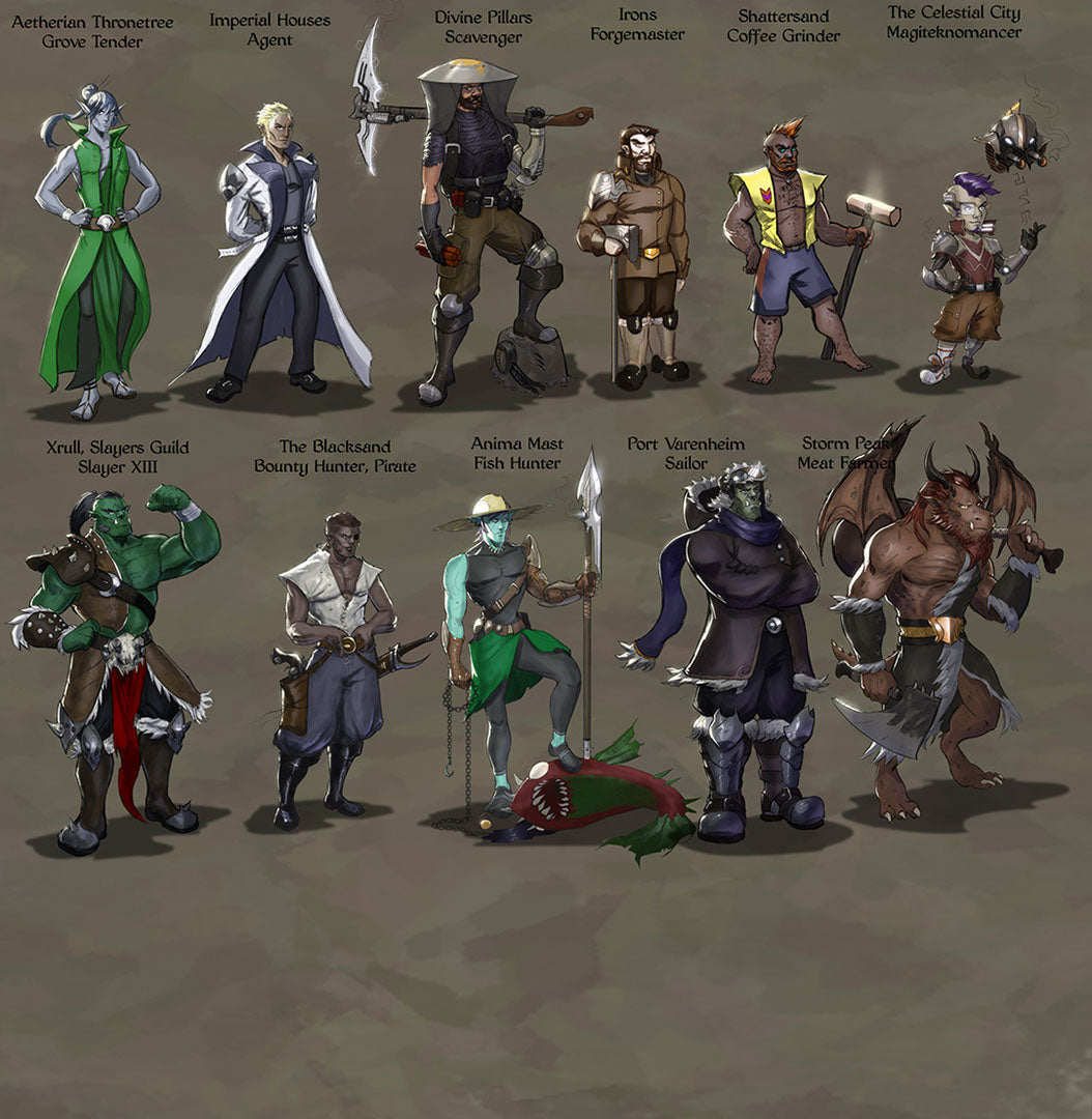 Galefire Characters - NPC Pack – KOMODO Plaza (US)