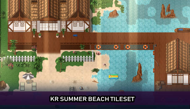 KR Summer Beach Tileset – KOMODO Plaza (US)