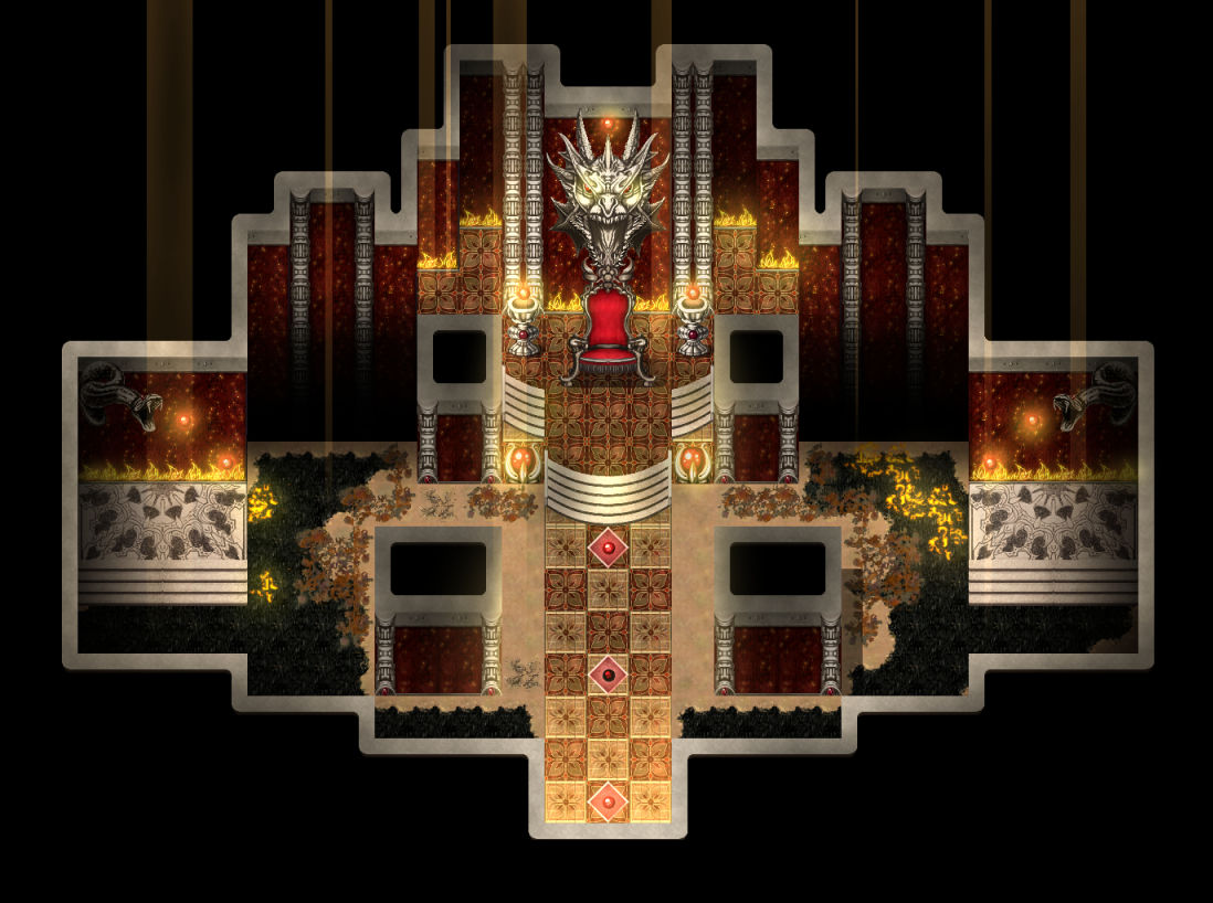 KR Elemental Dungeon Tileset - Fire Water Earth Wind – KOMODO Plaza (US)