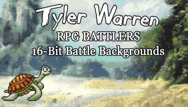 Tyler Warren RPG Battlers - 16 Bit Battle Backgrounds – KOMODO Plaza (US)