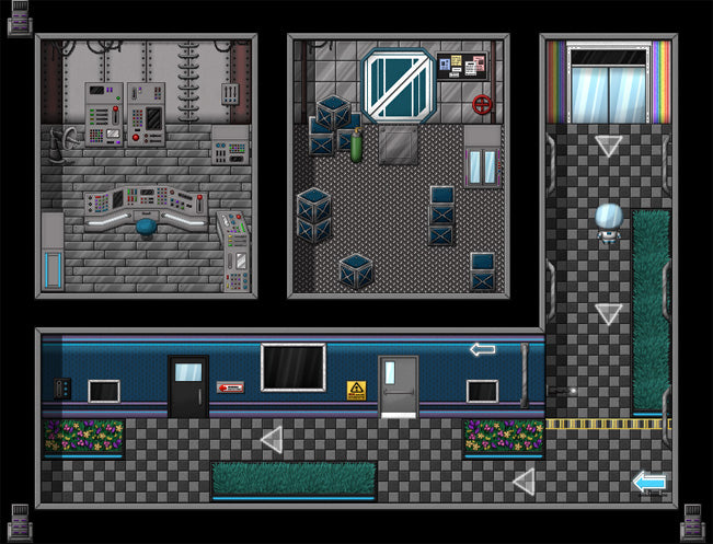 Sci-Fi and Modern Tileset - Interior – KOMODO Plaza (US)