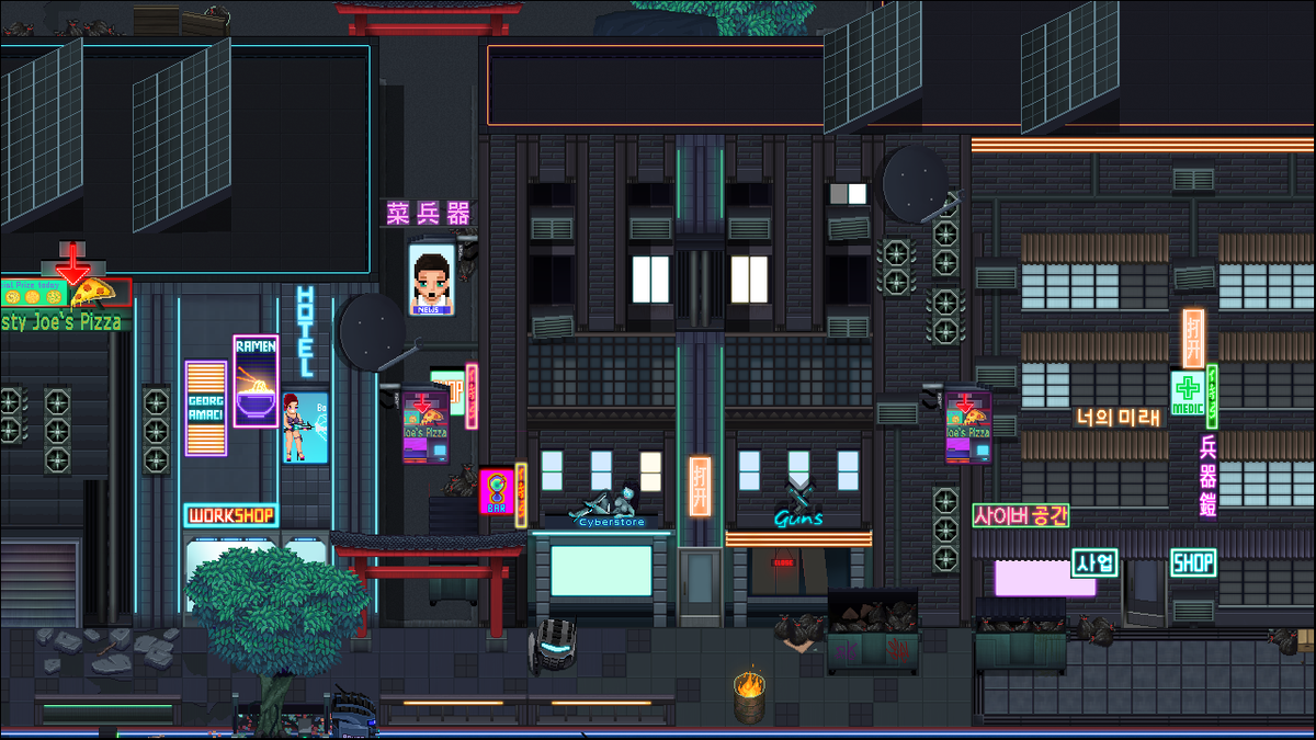 Winlu Cyberpunk Tileset - Exterior – KOMODO Plaza (US)