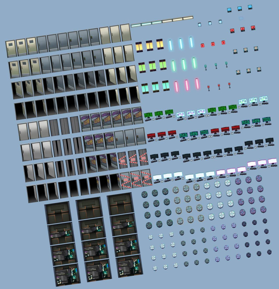 Winlu Cyberpunk Tileset - Interior – KOMODO Plaza (US)