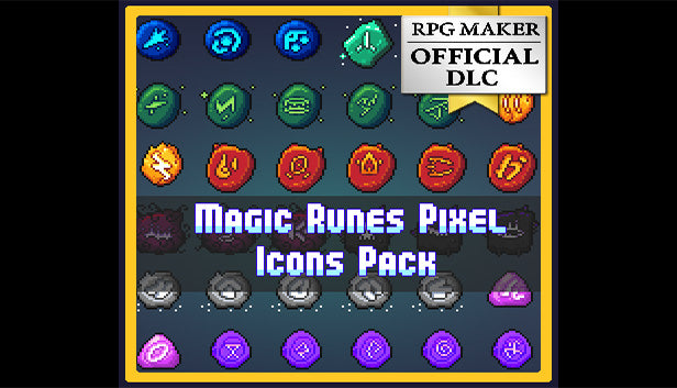 Magic Runes Pixel Icons Pack – KOMODO Plaza (US)