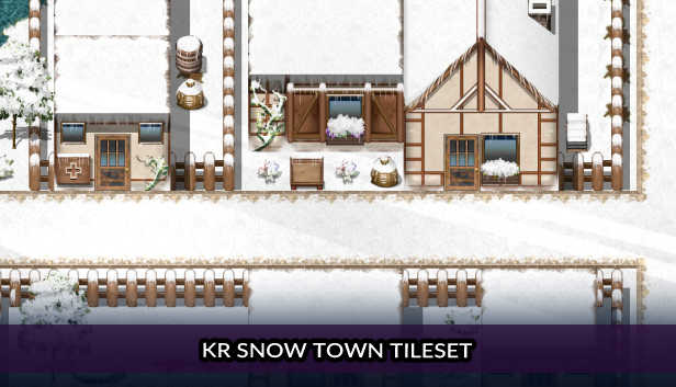 KR Snow Town Tileset – KOMODO Plaza (US)