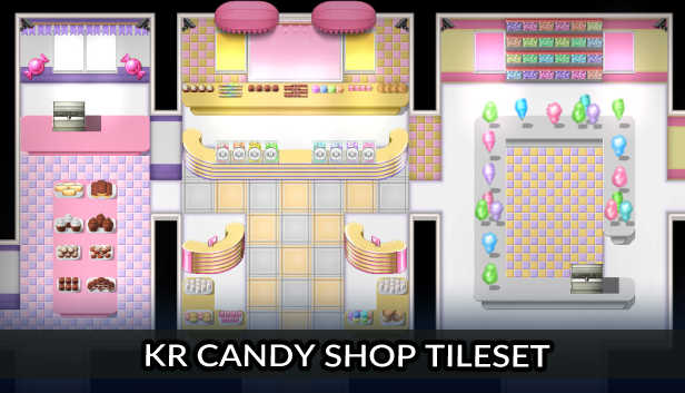KR Candy Shop Tileset – KOMODO Plaza (US)
